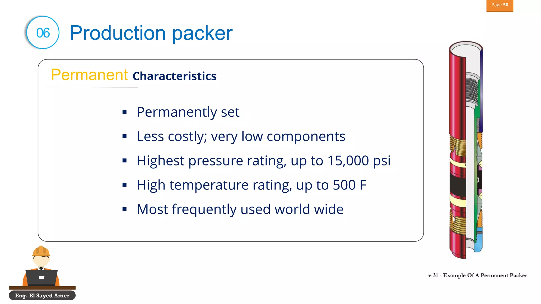 Production Packer setting and types | PDF