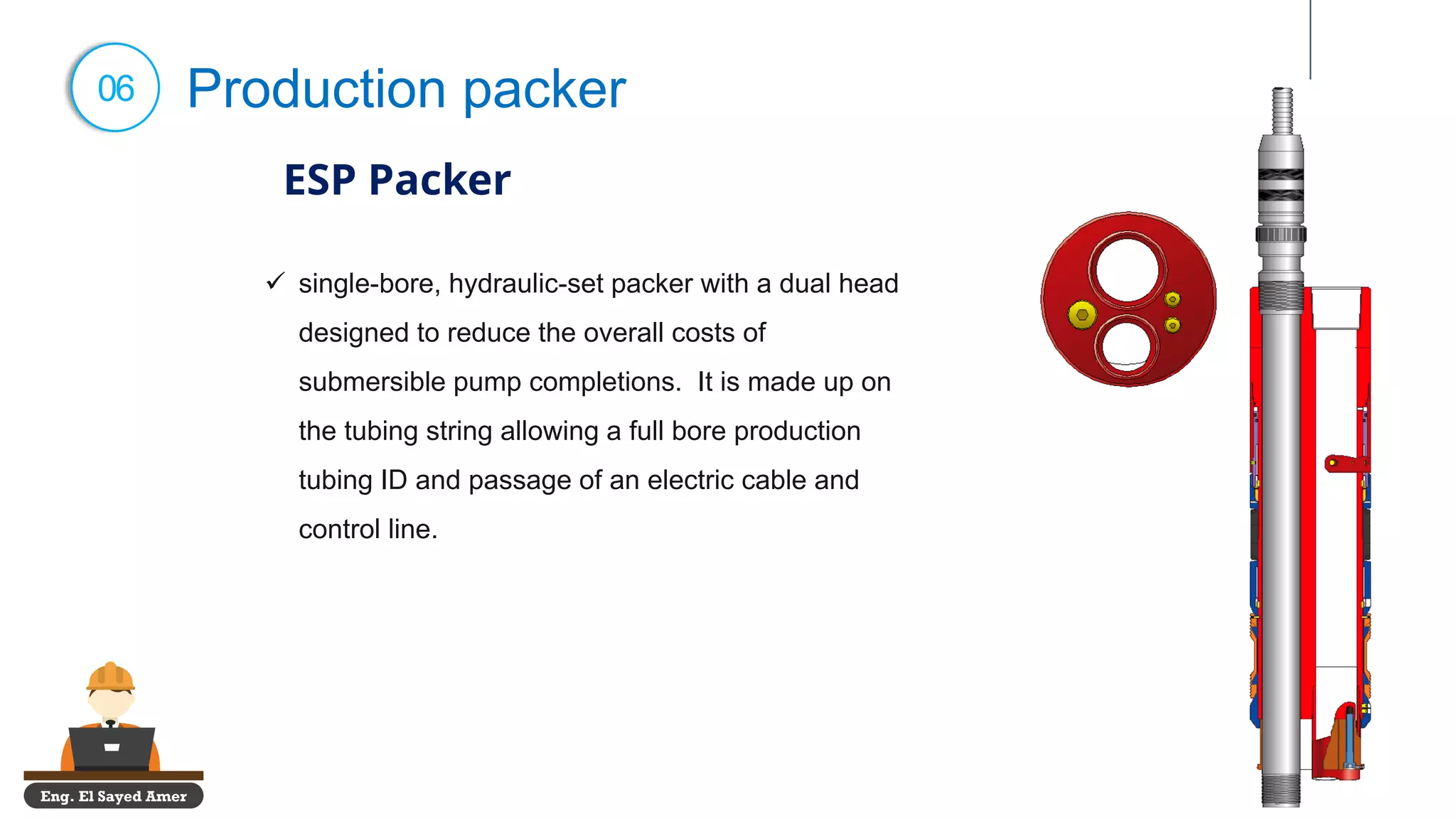 Production Packer setting and types | PDF