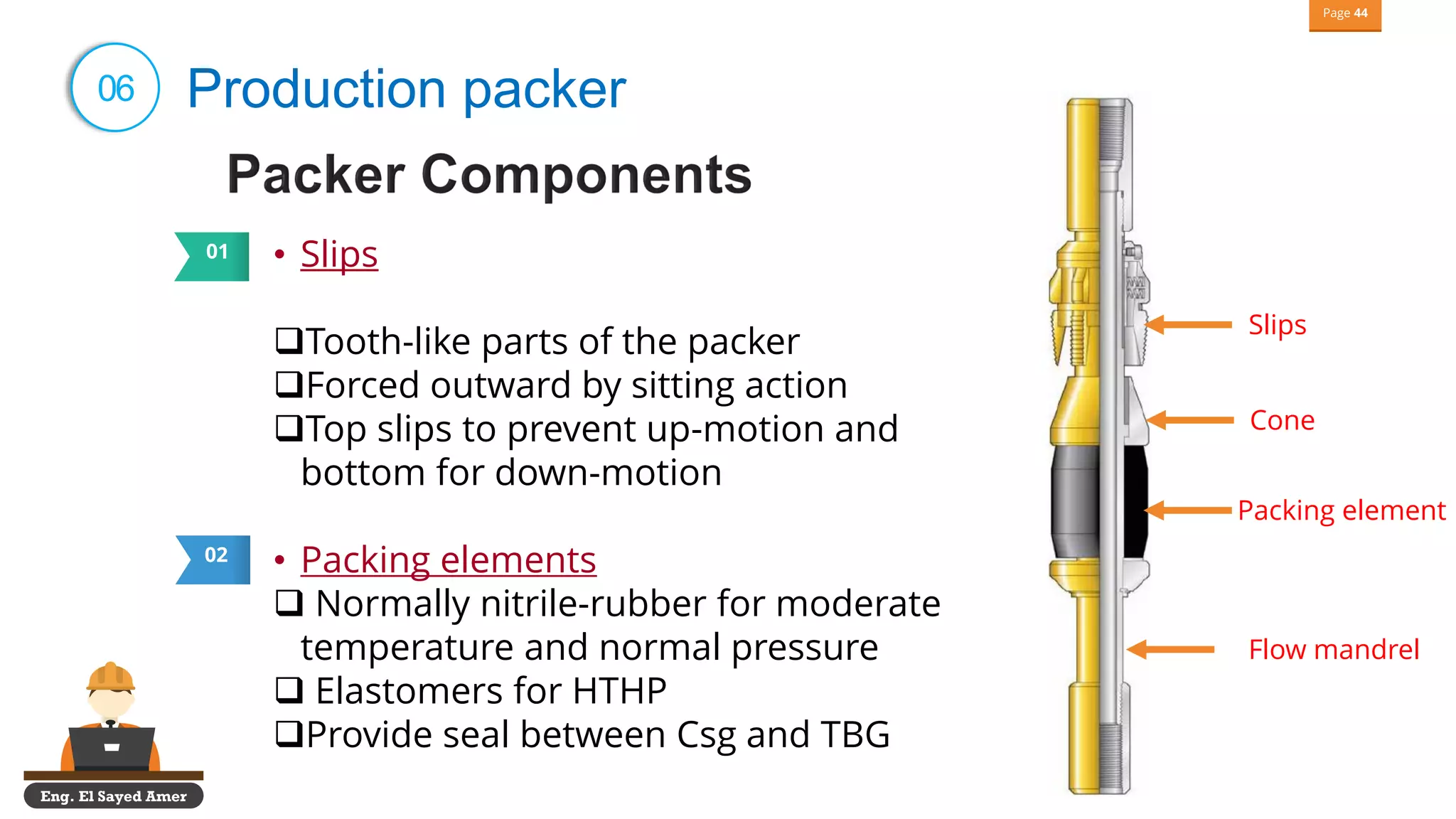 Production Packer setting and types | PDF