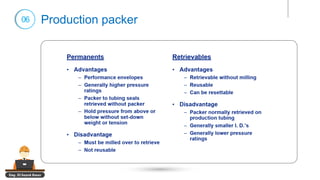 Production Packer setting and types | PDF