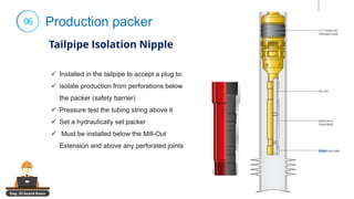 Production Packer setting and types | PDF