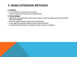 Extension Teaching Methods | PPTX