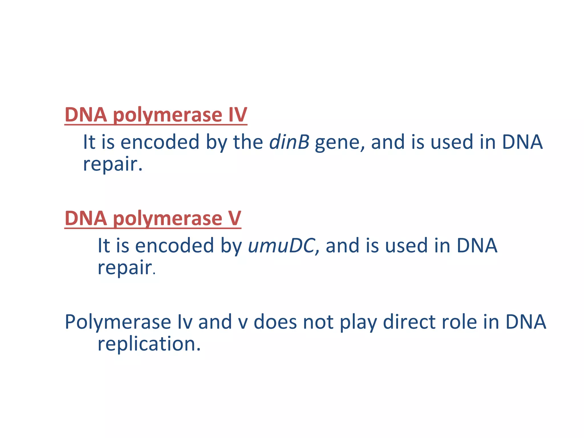 Enzyme involved in DNA replication | PPTX