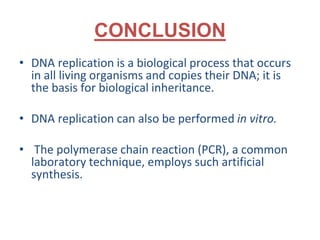 Enzyme involved in DNA replication | PPTX