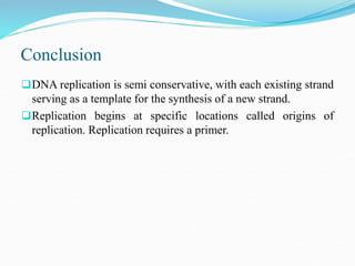 Eukaryotic DNA replication by kk sahu | PPT