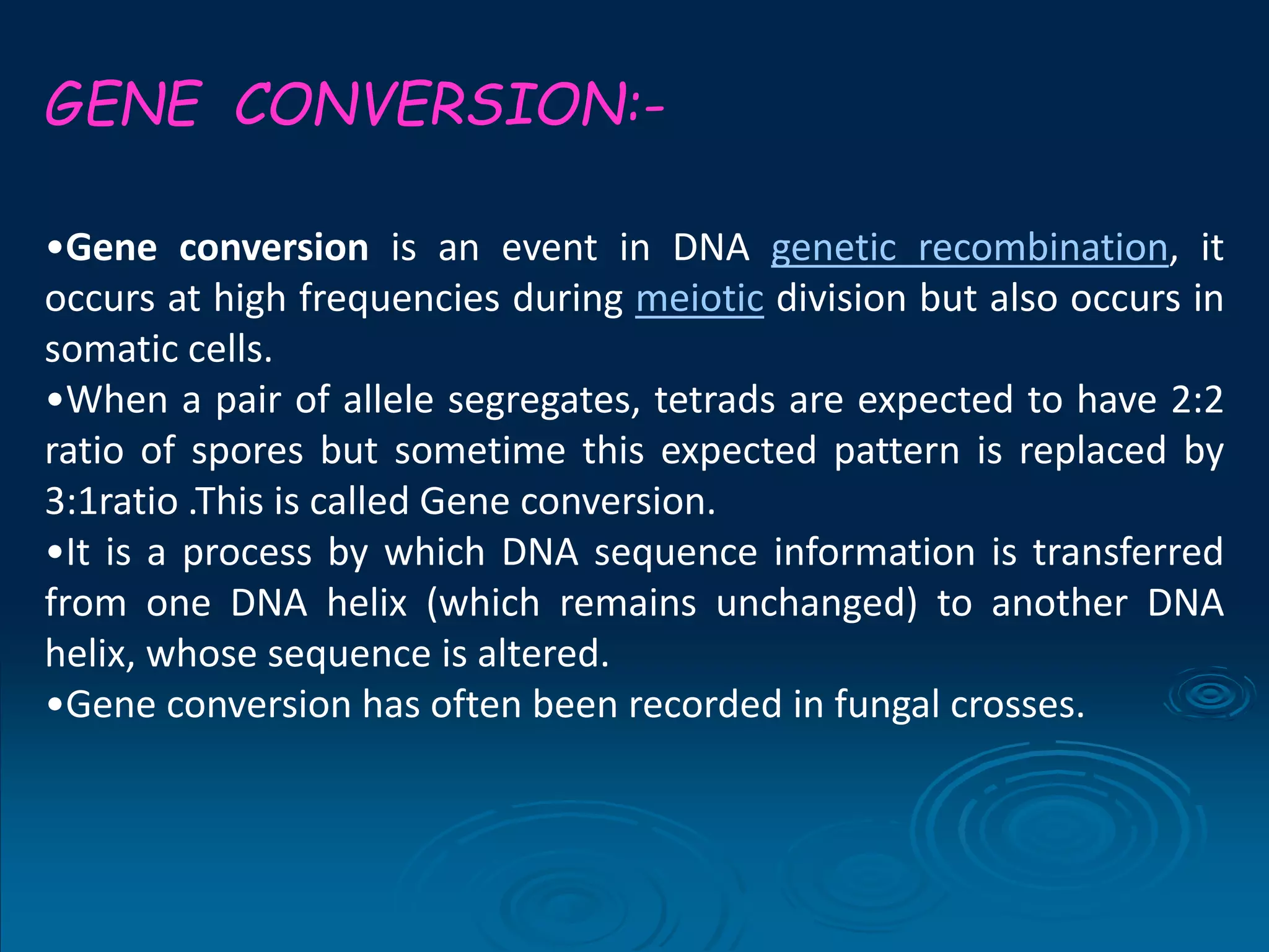DNA repair and recombination | PPT