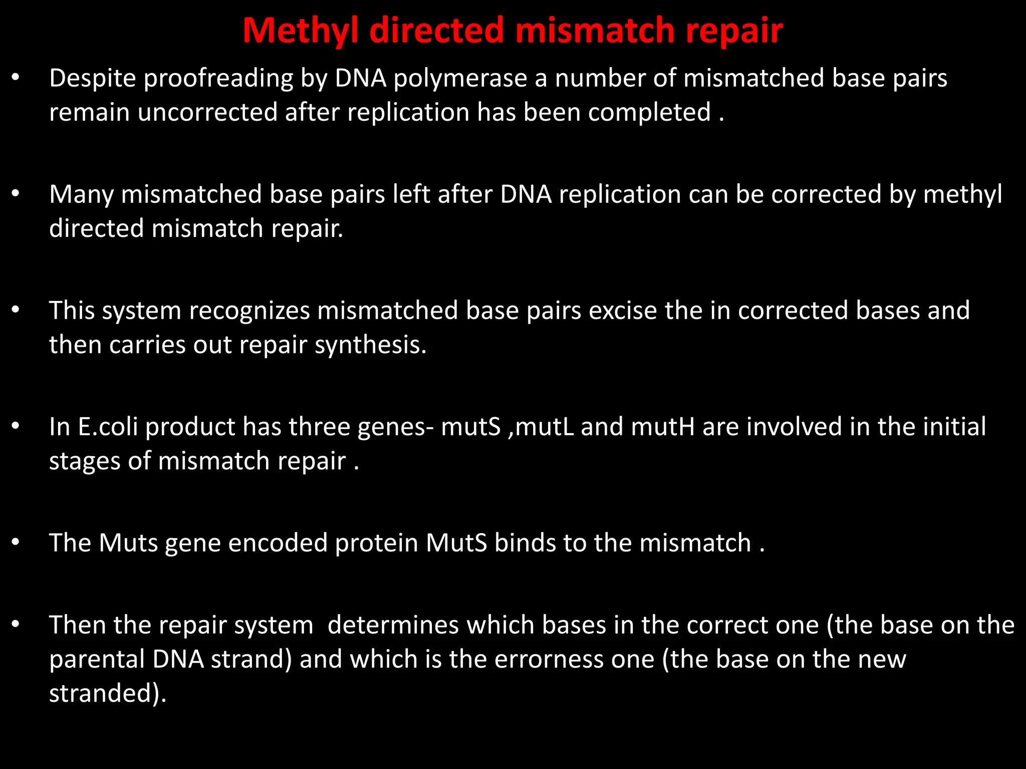 DNA repair by k sahu | PPTX