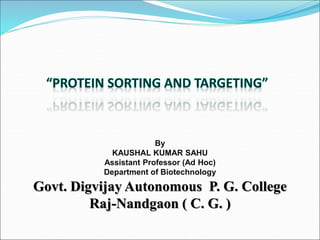 Protein sorting and targeting | PPT