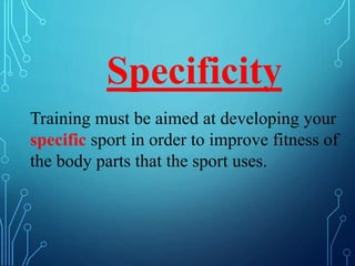 Principle of training | PPT