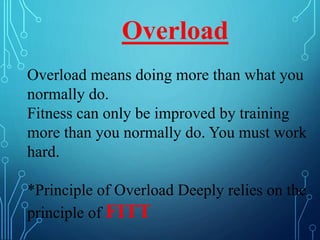 Principle of training | PPT
