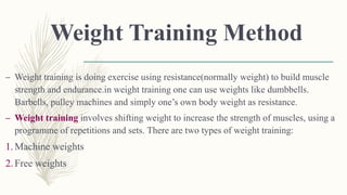 Training methods | PPTX
