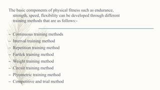 Training methods | PPTX