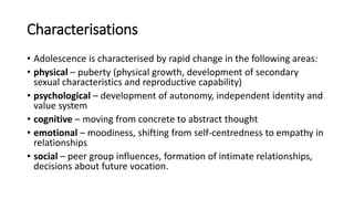 2.5 concept of adolescence - THOP | PPT