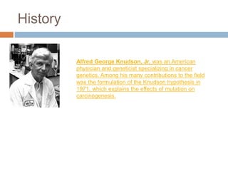 tumor suppresor genes | PPTX