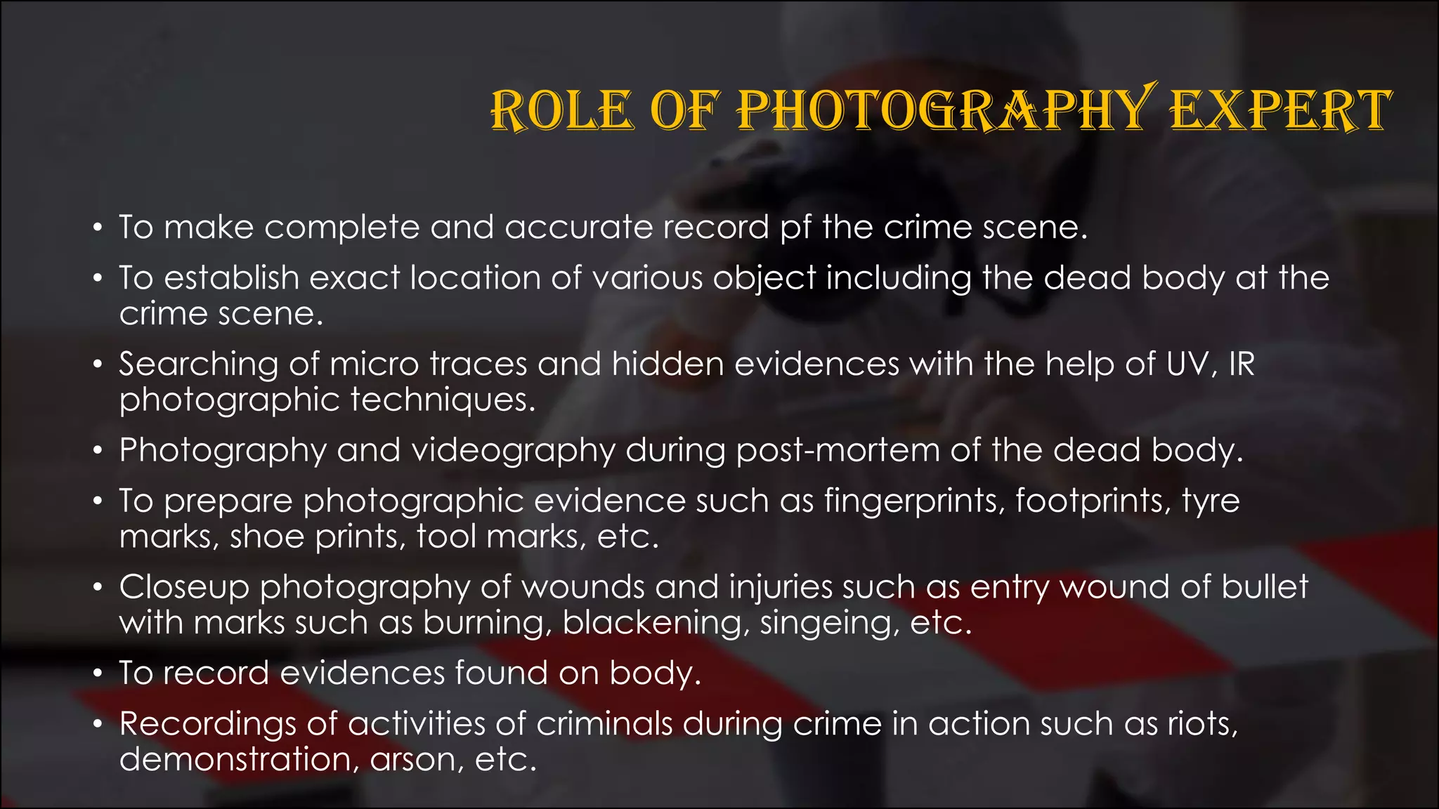 Crime scene management | PDF