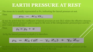 earth pressure at rest | PDF