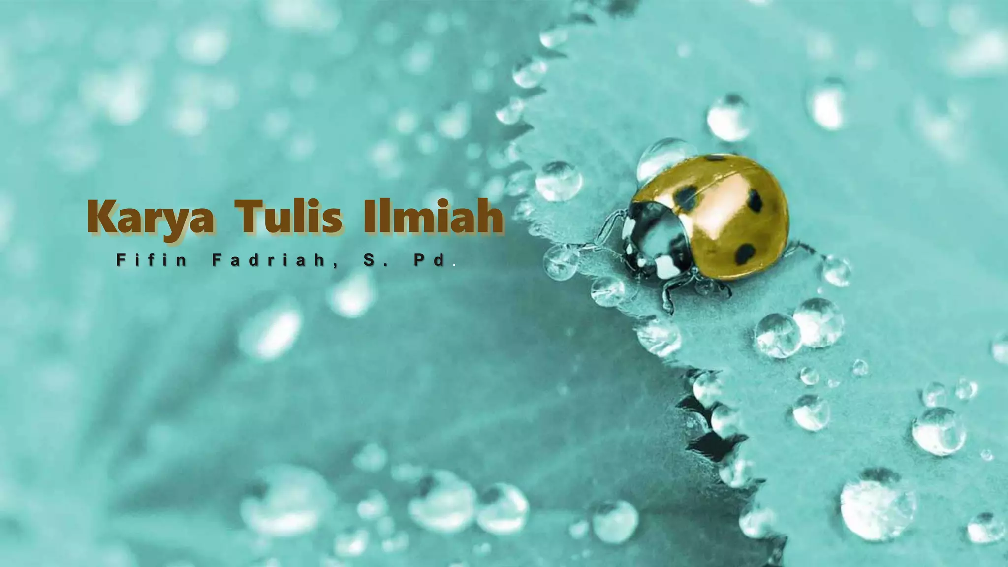 Materi Bahasa Indonesia Kelas XI (Karya Ilmiah) | PPTX