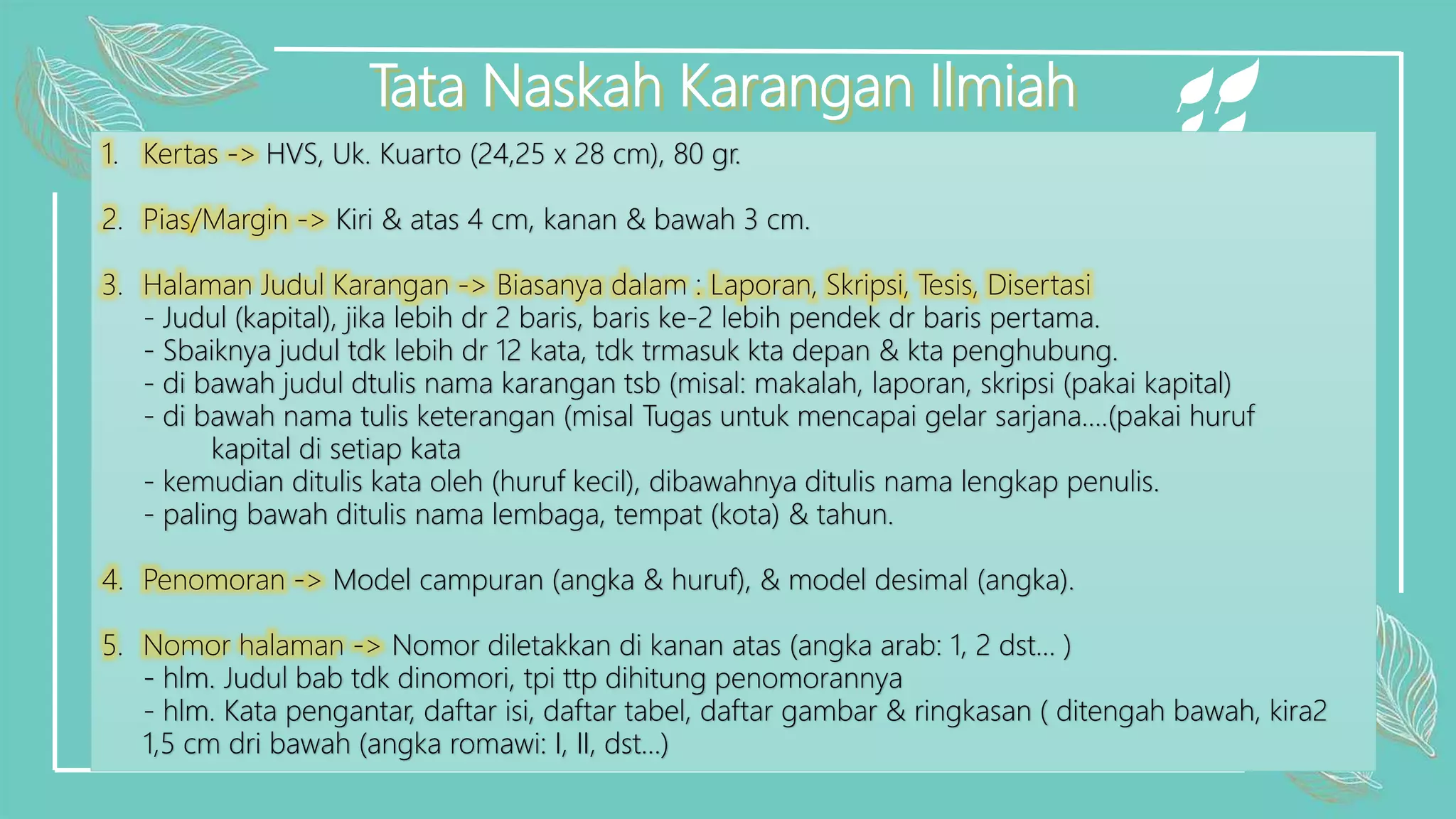 Materi Bahasa Indonesia Kelas XI (Karya Ilmiah) | PPTX
