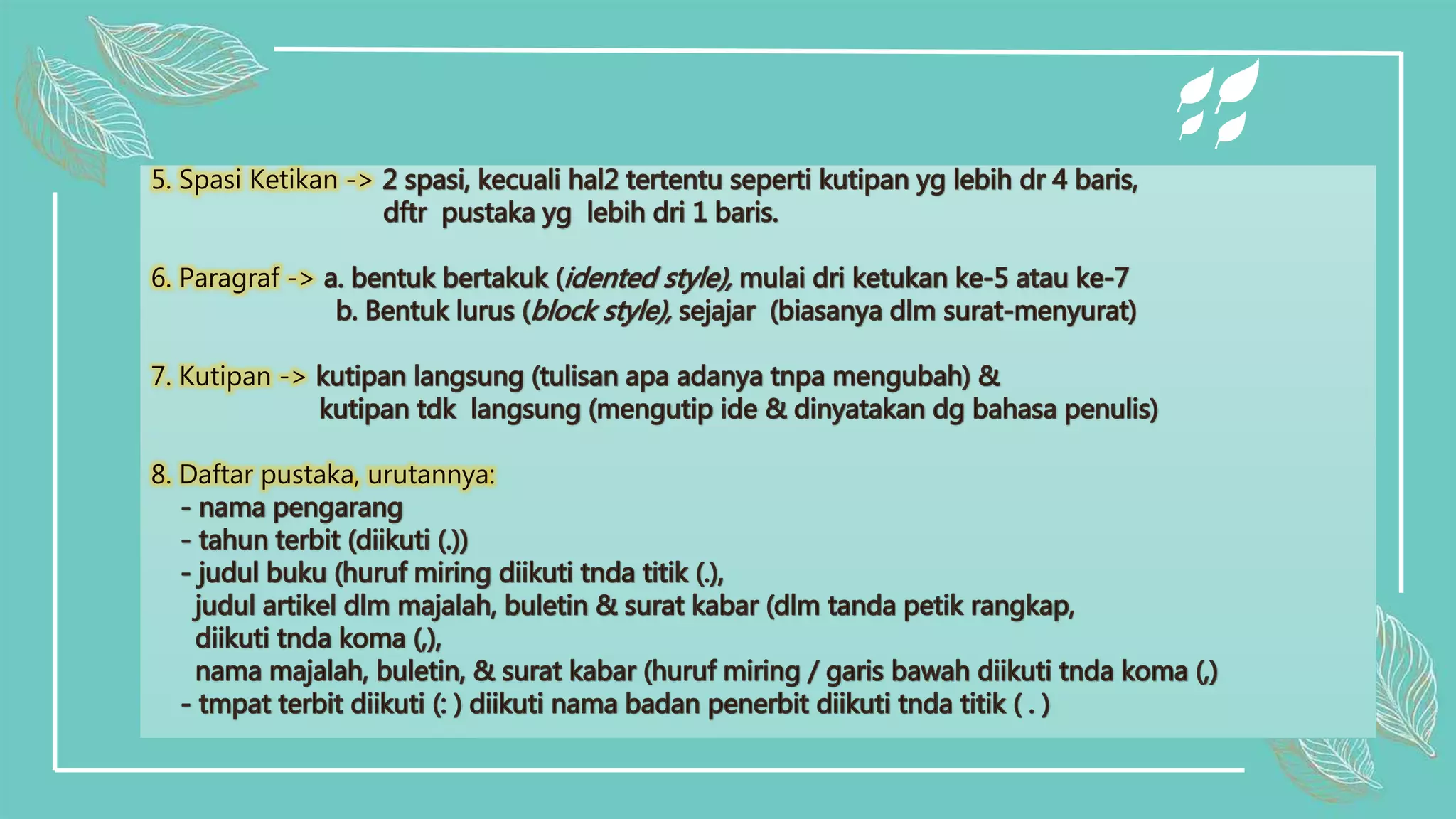 Materi Bahasa Indonesia Kelas XI (Karya Ilmiah) | PPTX