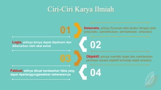 Materi Bahasa Indonesia Kelas XI (Karya Ilmiah) | PPTX