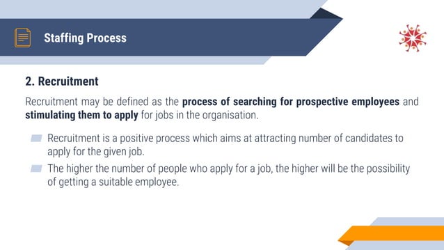 2. Staffing Process : XII Business Studies | PPTX | Human Resources ...