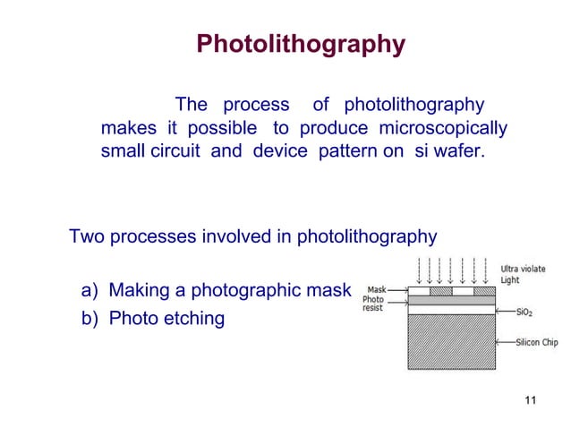 2.ic fabrication | PDF | Chemistry | Science