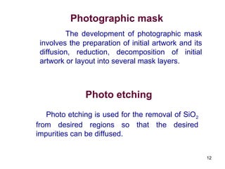 2.ic fabrication | PDF