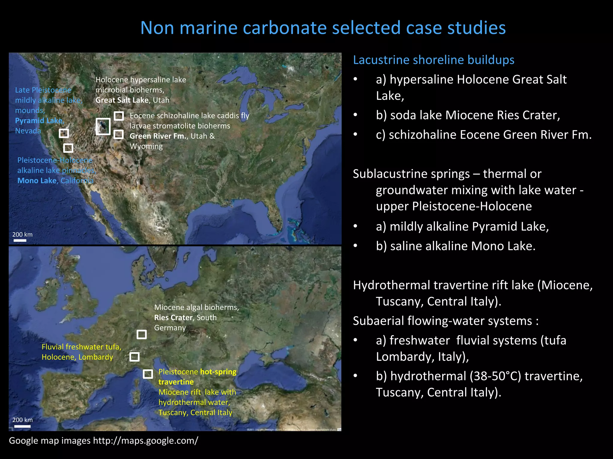 G. Della Porta (2015) - Non marine carbonate build-ups: comparing depositional geometry, fabric ...