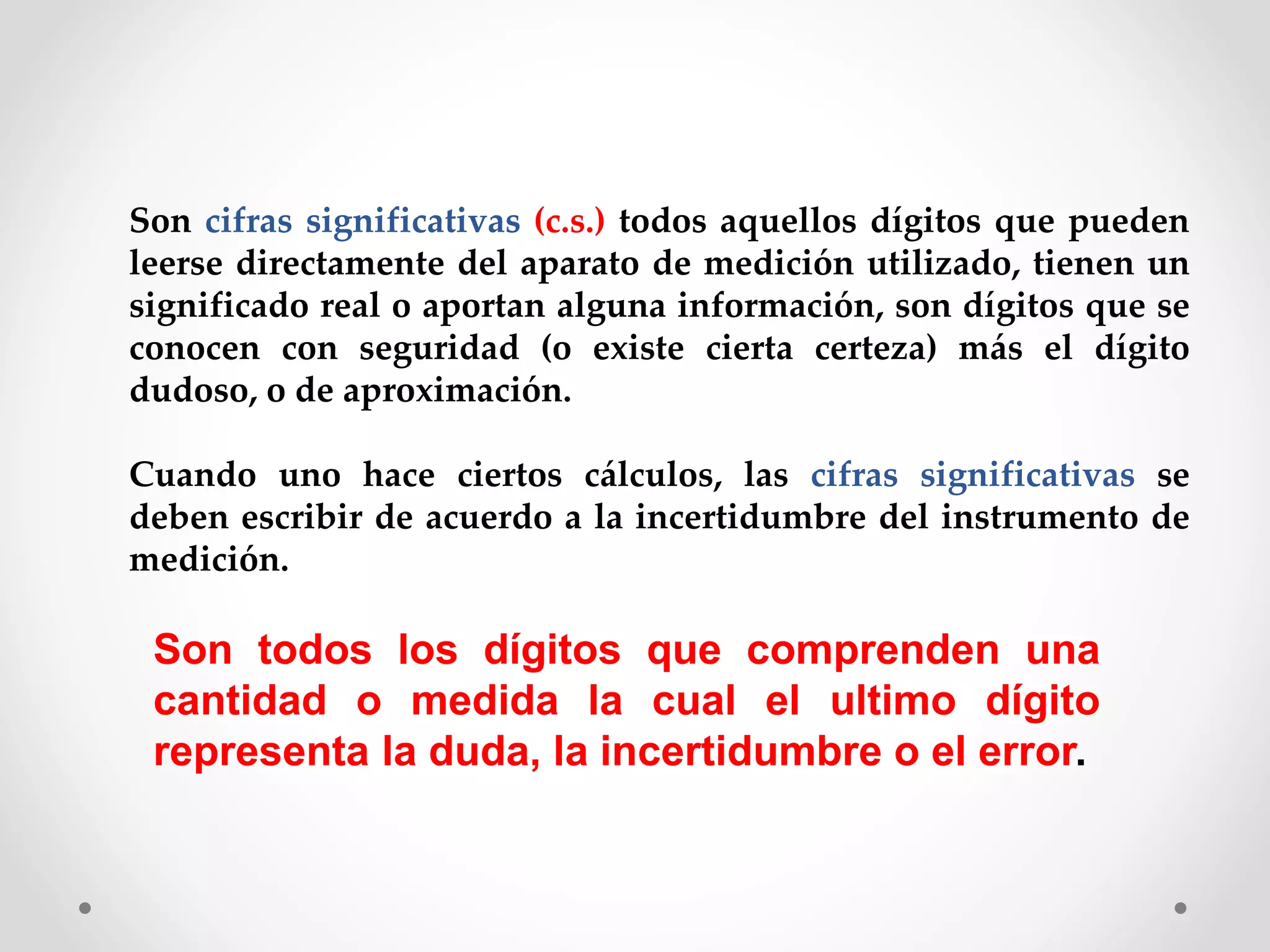 Cifras significativas | PPTX