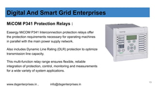 Schneider Micom Numerical Relay | PDF