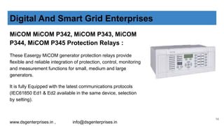 Schneider Micom Numerical Relay | PDF