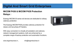 Schneider Micom Numerical Relay | PDF
