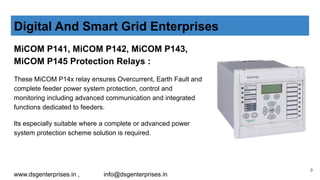 Schneider Micom Numerical Relay | PDF