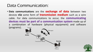 2. overview of data communication part 1 | PPT