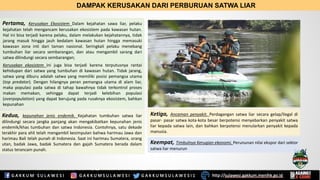 Pendekatan Legal Kelola Satwa Liar di Sulawesi | PDF