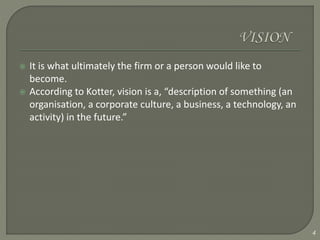 Strategic Intent in Organization | PPT