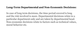 Types of decisions | PPT