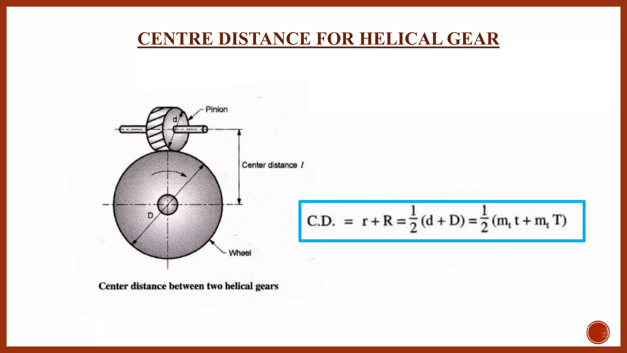 2.1 helical gear | PPTX