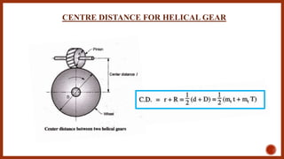 2.1 helical gear | PPTX