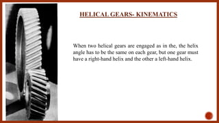 2.1 helical gear | PPTX