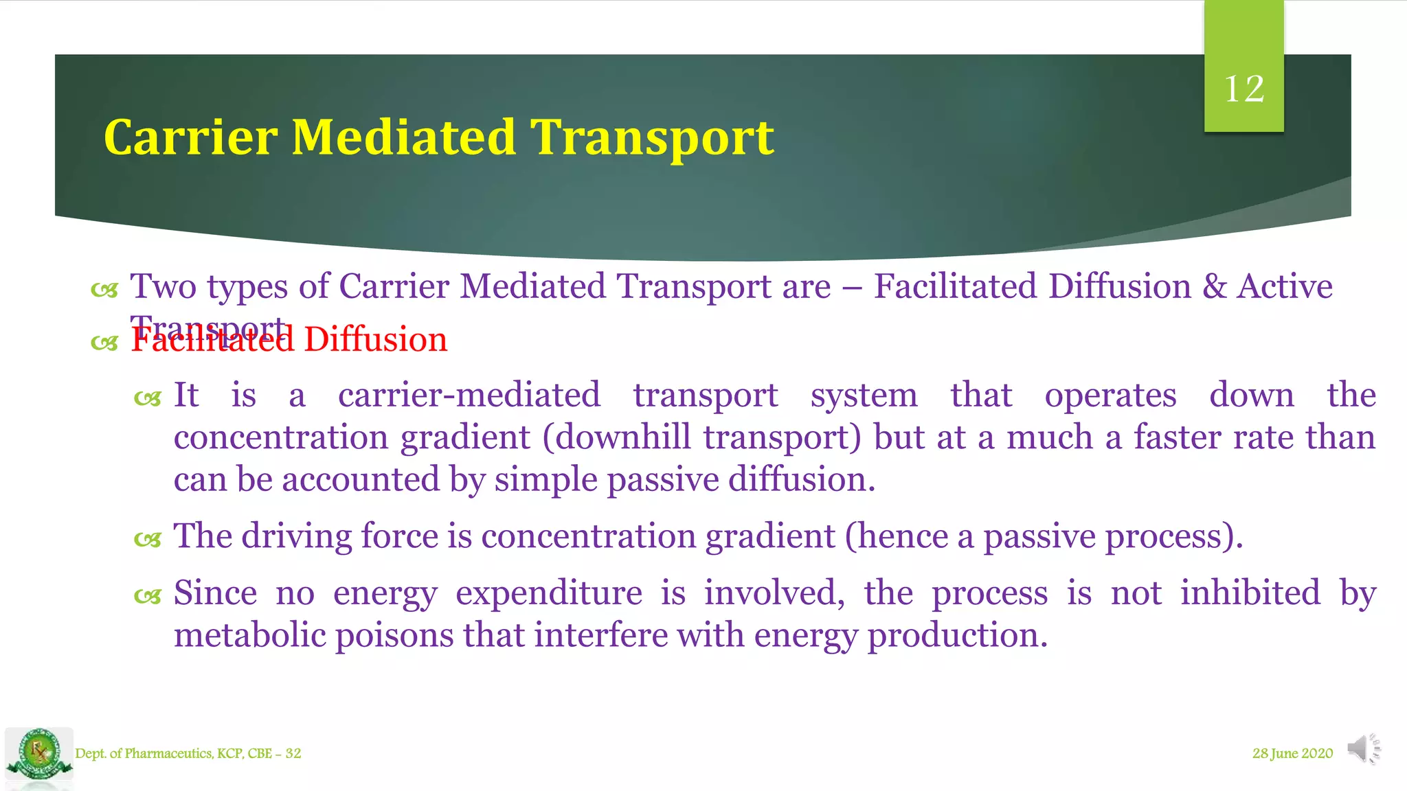Mechanism of absorption | PPTX