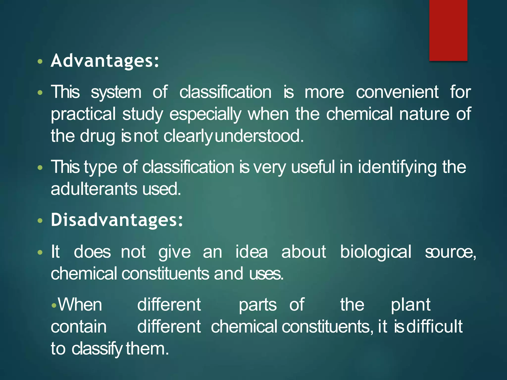 Classification_of_Crude_Drugs | PPTX