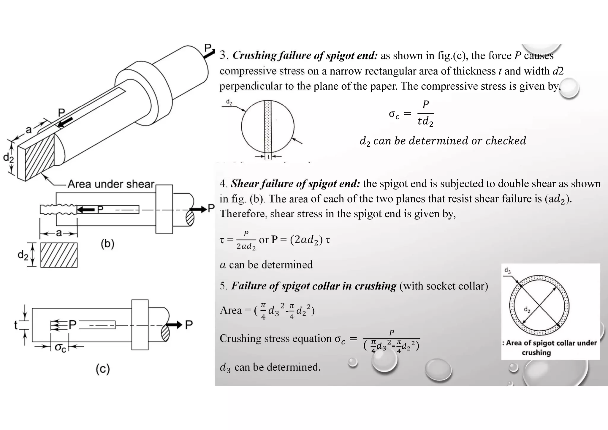 Design of cotter joint | PDF
