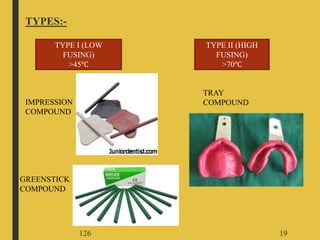 impression materials and recent advances | PPTX