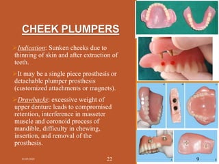 special/ unconventional dentures | PPTX