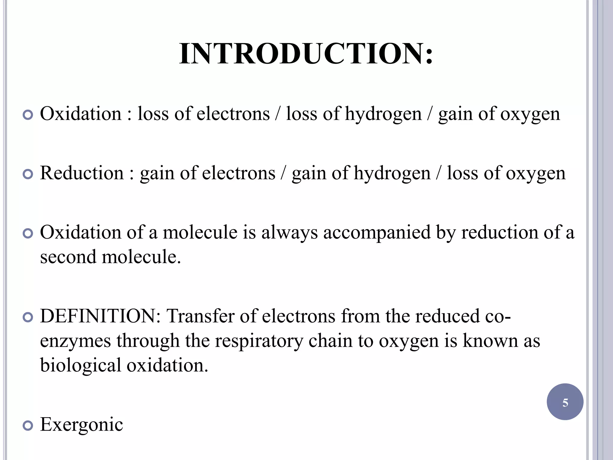 Biological oxidation and etc | PPTX