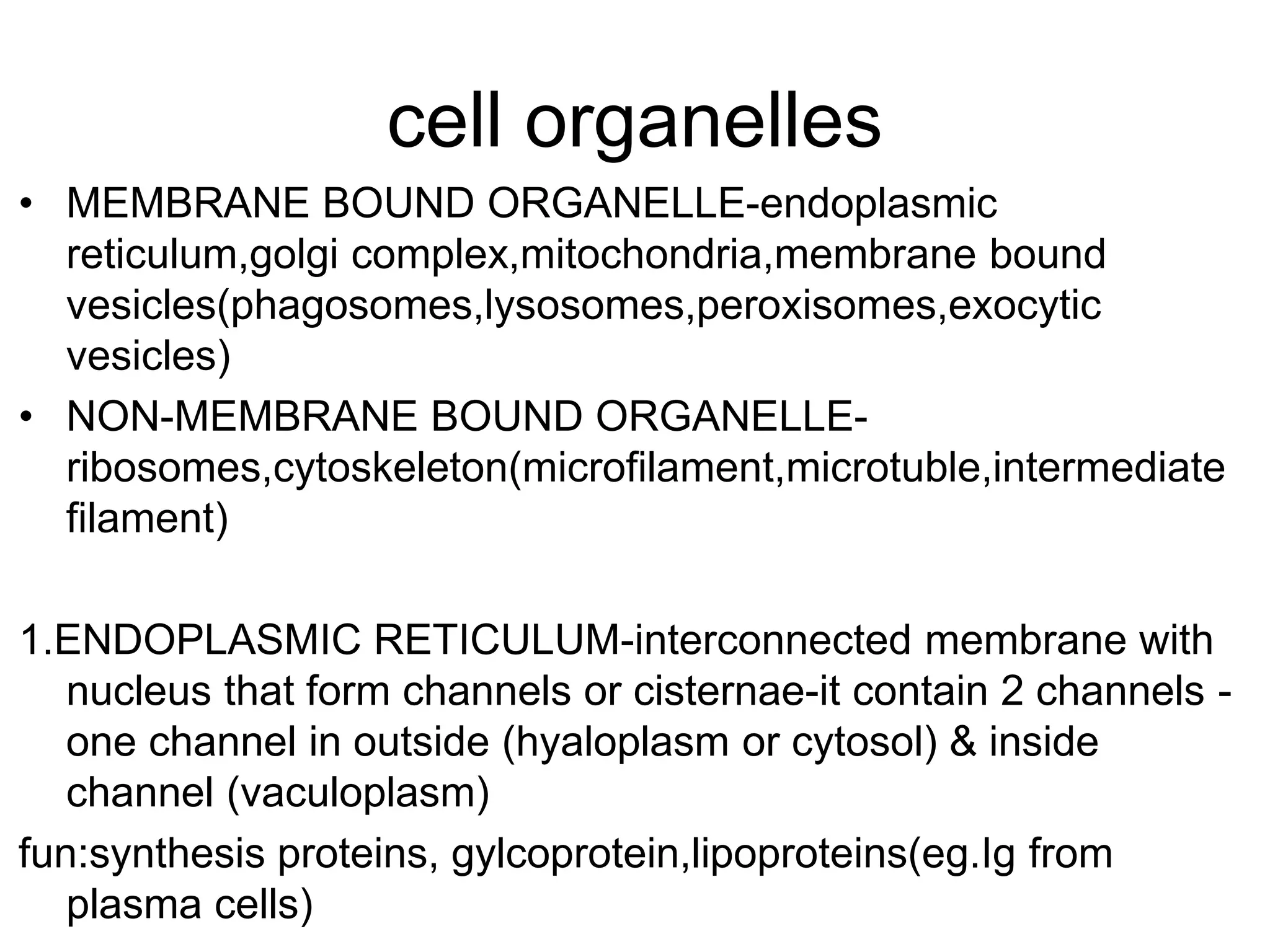 Histology of cell and its components | PPT