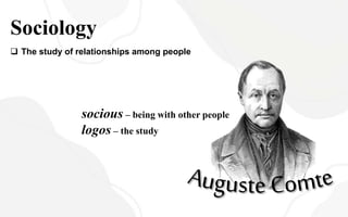 DISS - Introducing the Disciplines within the Social Sciences | PPT