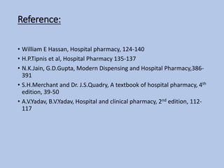 Hospital formulary | PPT