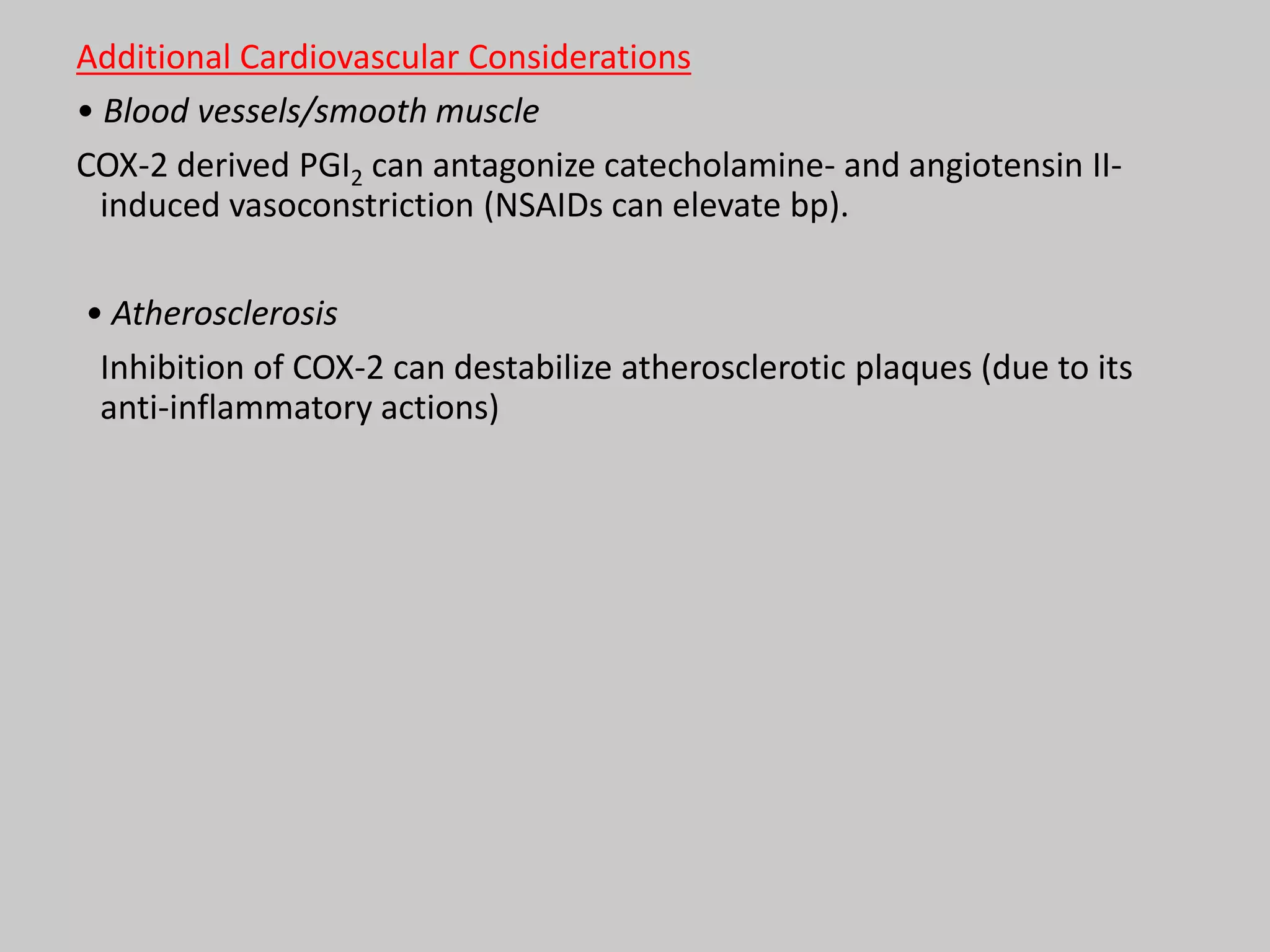 Non-steroidal anti-inflammatory drugs (NSAIDs) | PPT